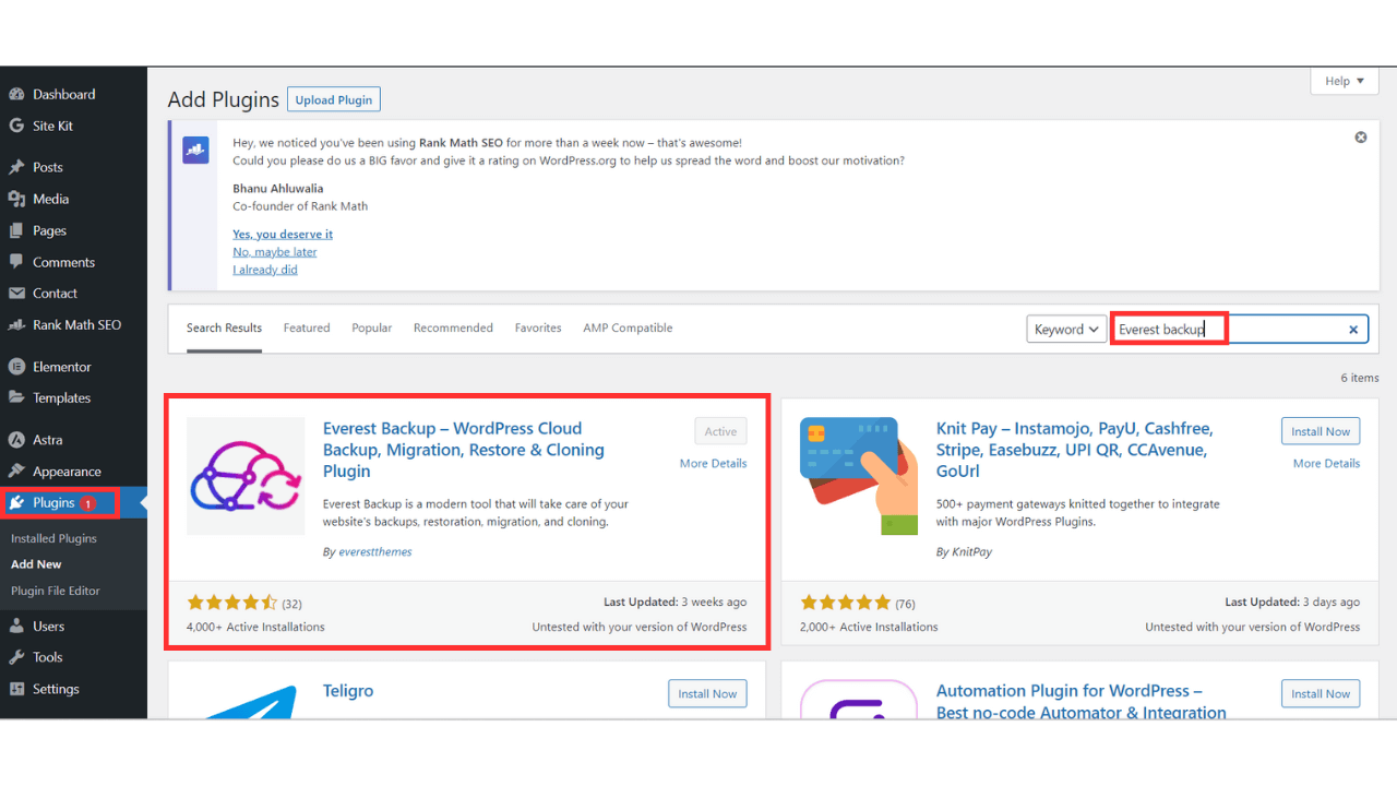 How To Backup Your WordPress Site Successfully? (A Beginner's Guide)-2023 - Everest Backup ...